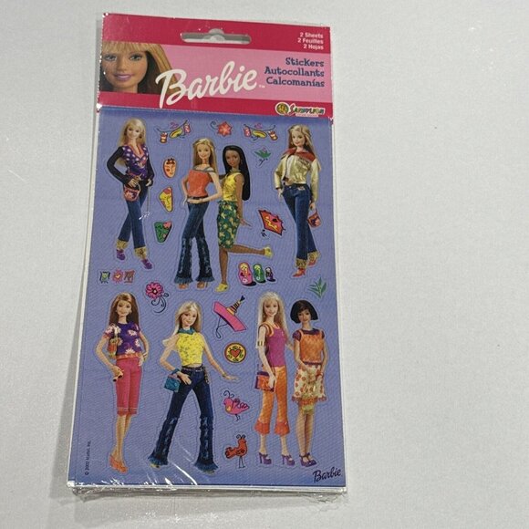 Barbie | Other | Barbie Doll Retro Sticker Pack Fashion Friends New Bb2 ...